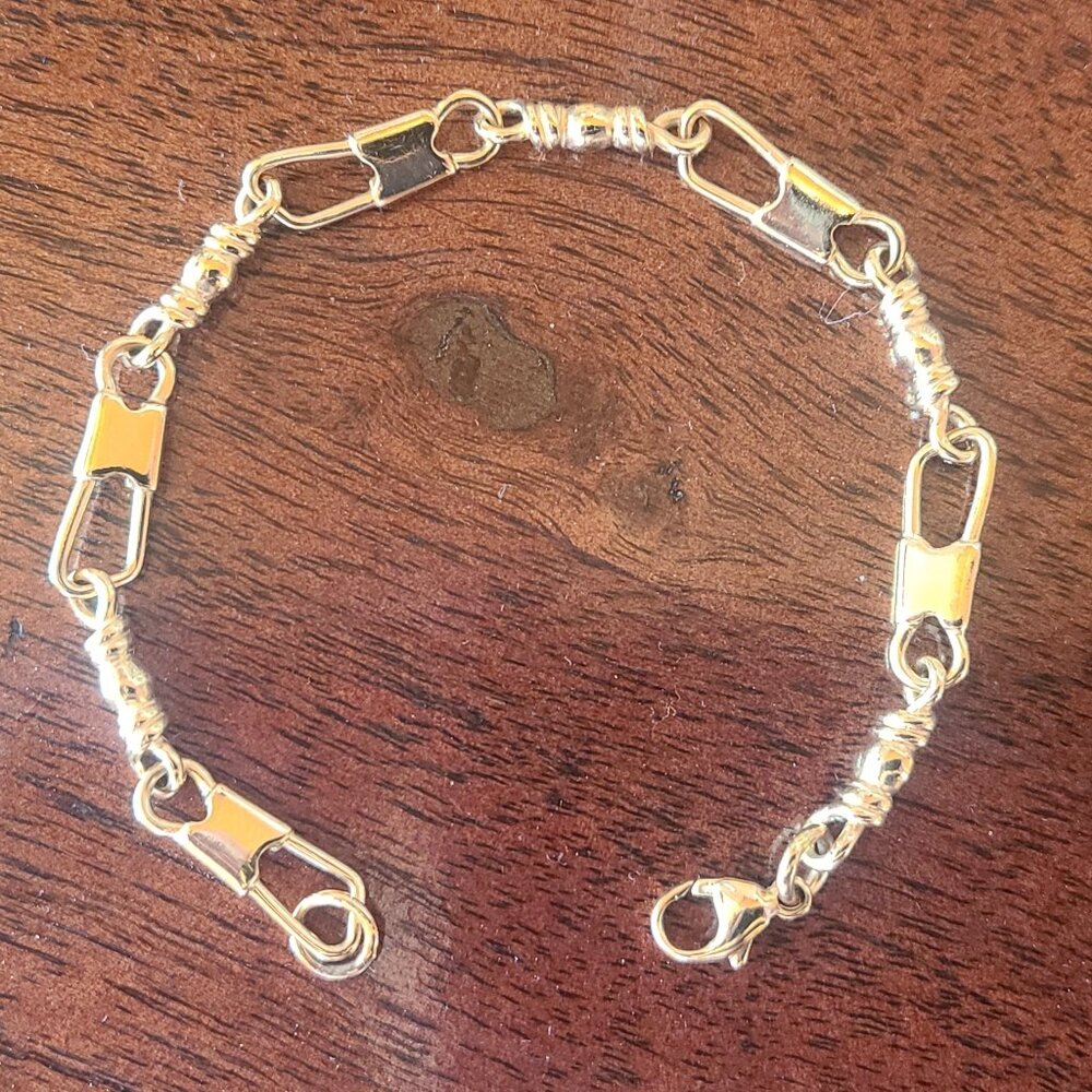 James Avery 14k Gold Fishers Of Men Bracelet - Gem